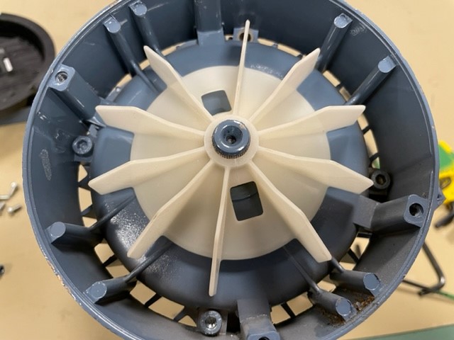 Disassembling an induction machine – Converted to energy conversion