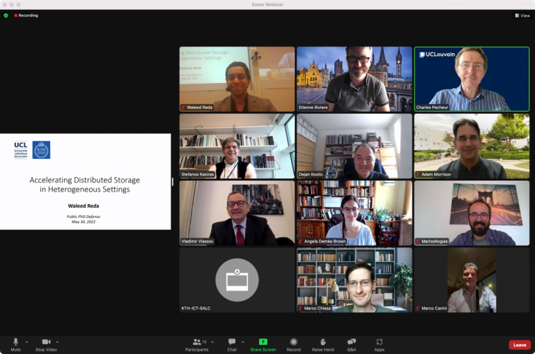 Waleed Reda’s PhD Defense – ULTRA ERC