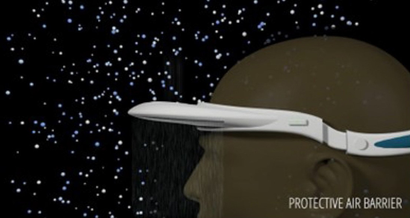 Invisible face mask reduces the risk of airborne virus transmission | KTH