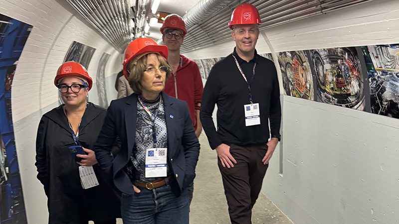 From campus to collider: SCI management visited CERN | KTH