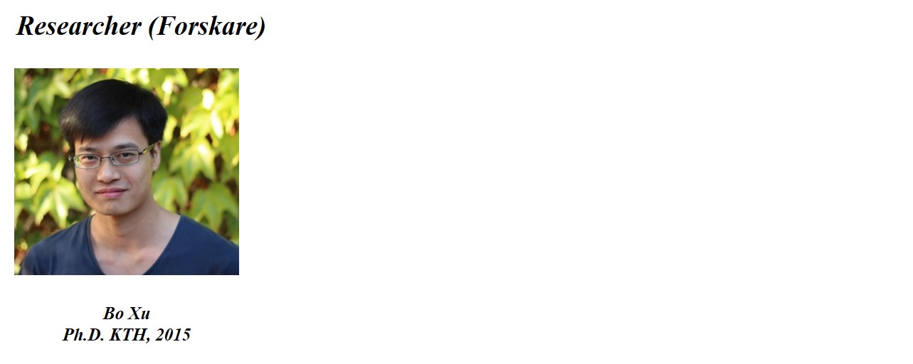 Current Group Members | KTH